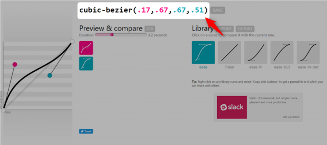 直感的にCSSのイージングを作成できるサイト「cubic-bezier」 | JunJunWeb.Net