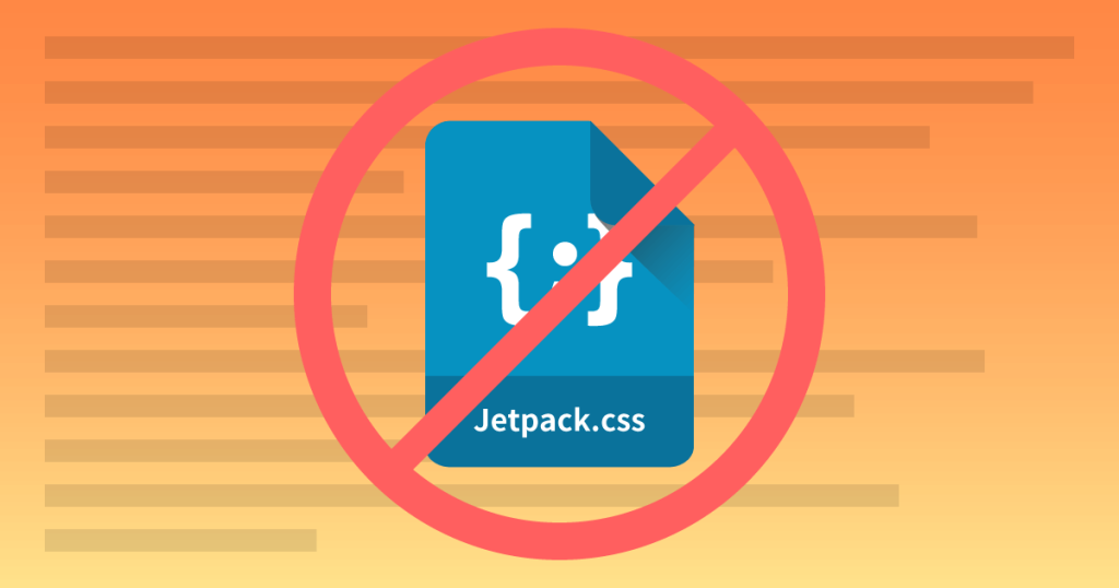 Jetpack6.9のCSSを読み込ませないようにする手順 | JunJunWeb.Net